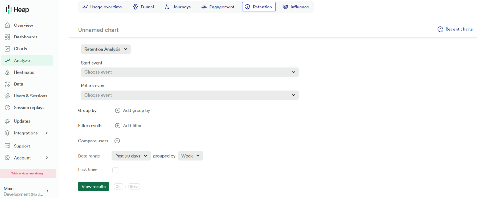 Heap for Retention Analytics: Features, Pricing, and Review - Thoughts about Product Adoption ...