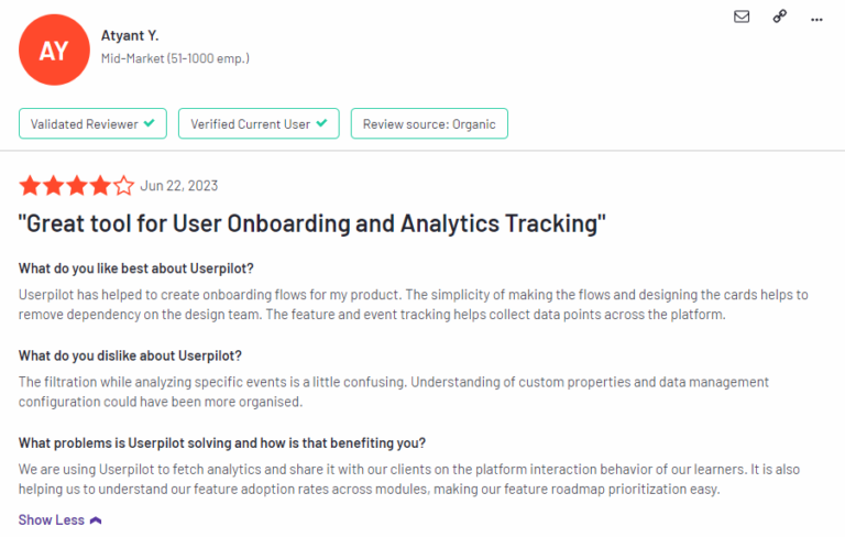 Userpilot for New Customer Onboarding: Features, Pricing, and Review ...
