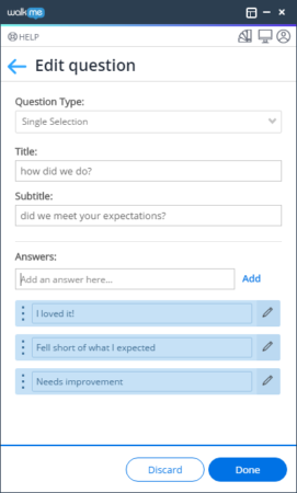 Whatfix vs Walkme which is better for customer feedback