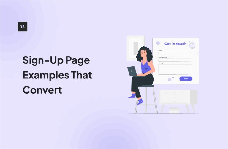 Sign-Up Page Examples That Convert